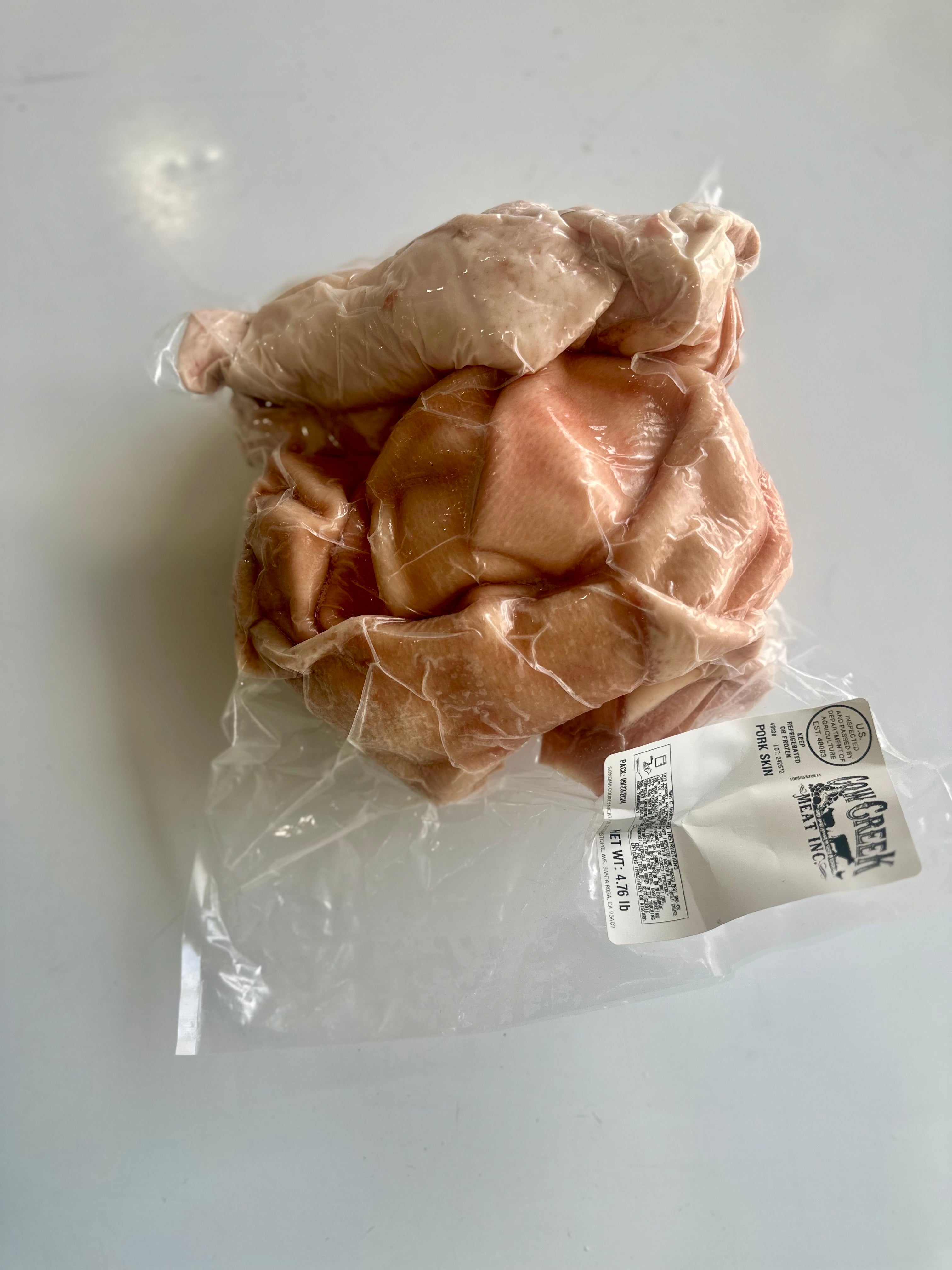 Pasture-Raised Pork Skin | Collagen-Rich Pork for Cracklins & Broth ...