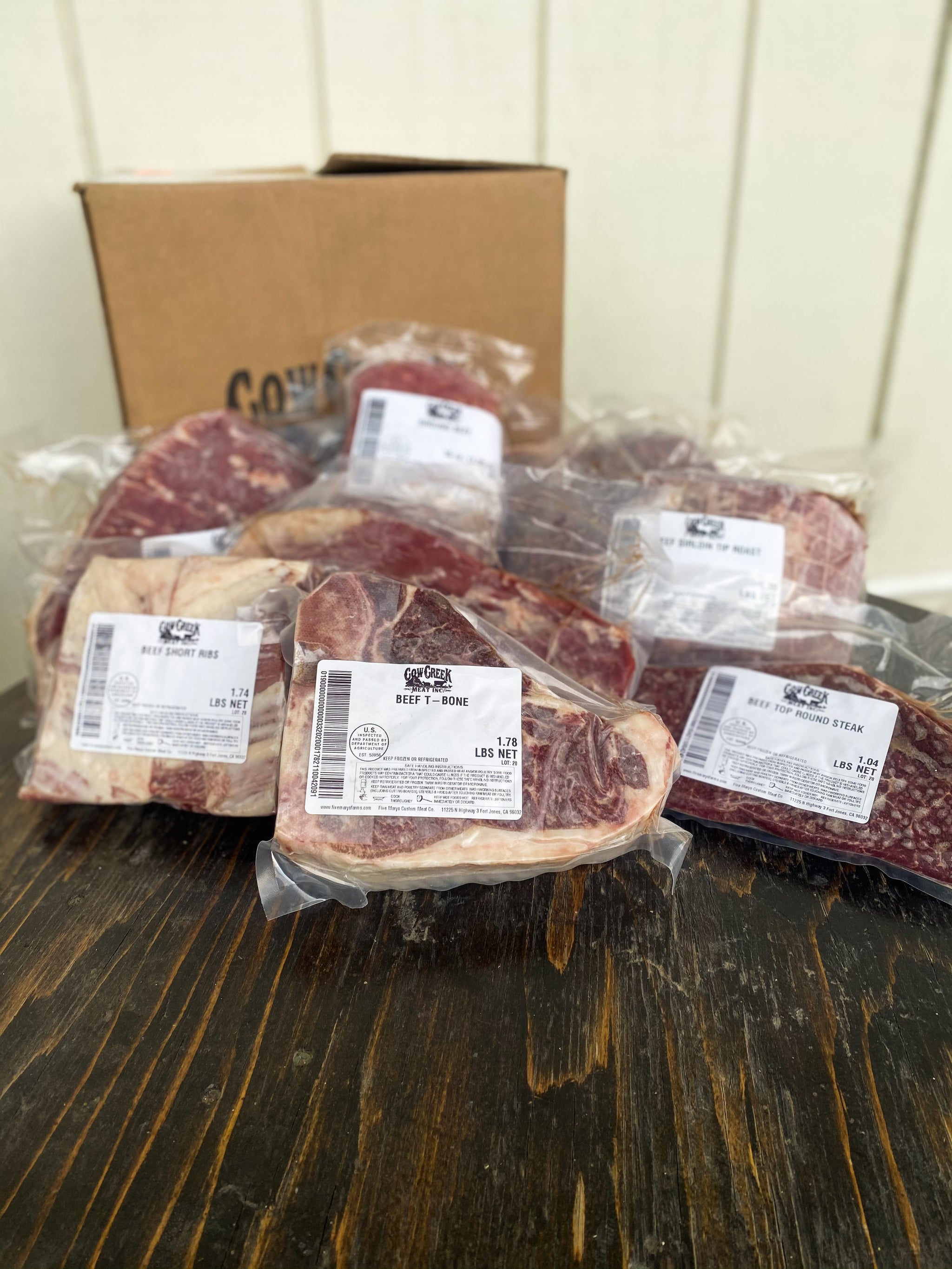 Beef Sampler Box – Cow Creek Meat